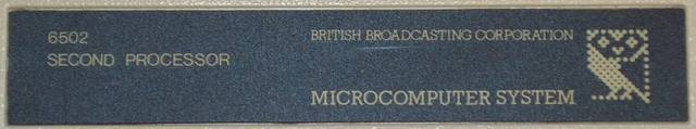 British Broadcasting Corporation Microcomputer System 6502 Second Processor